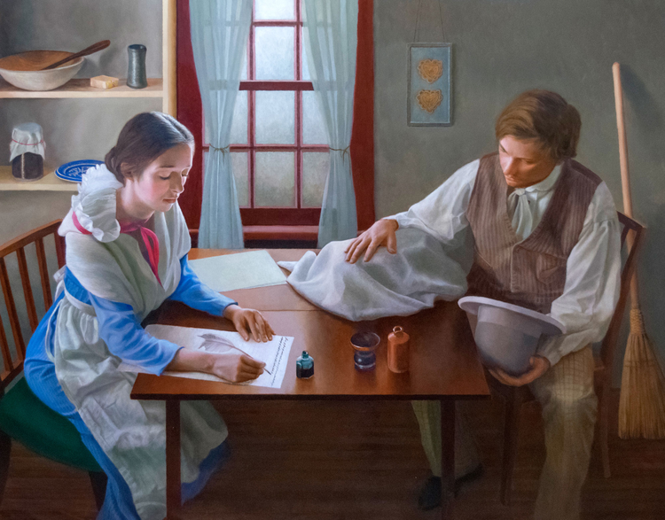 Joseph Smith/Seer stones/"Rock in hat" used for Book of Mormon ...