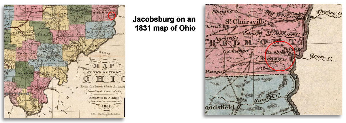 Theory of Book of Mormon place names from area around Joseph Smith's ...